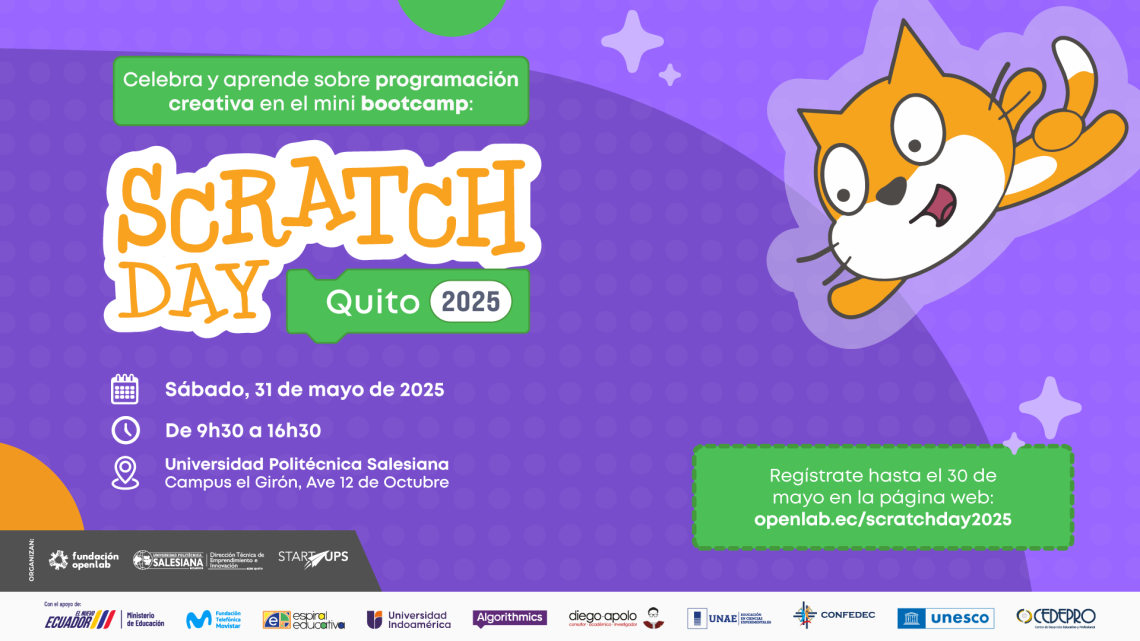 Scratch Day Quito 2025 | Fundación Openlab Ecuador