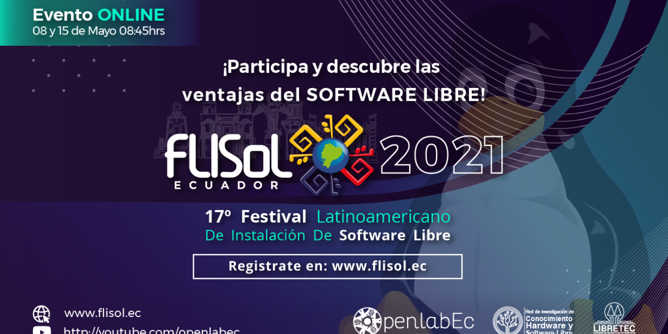 FLISoL Ecuador 2021 | Fundación Openlab Ecuador